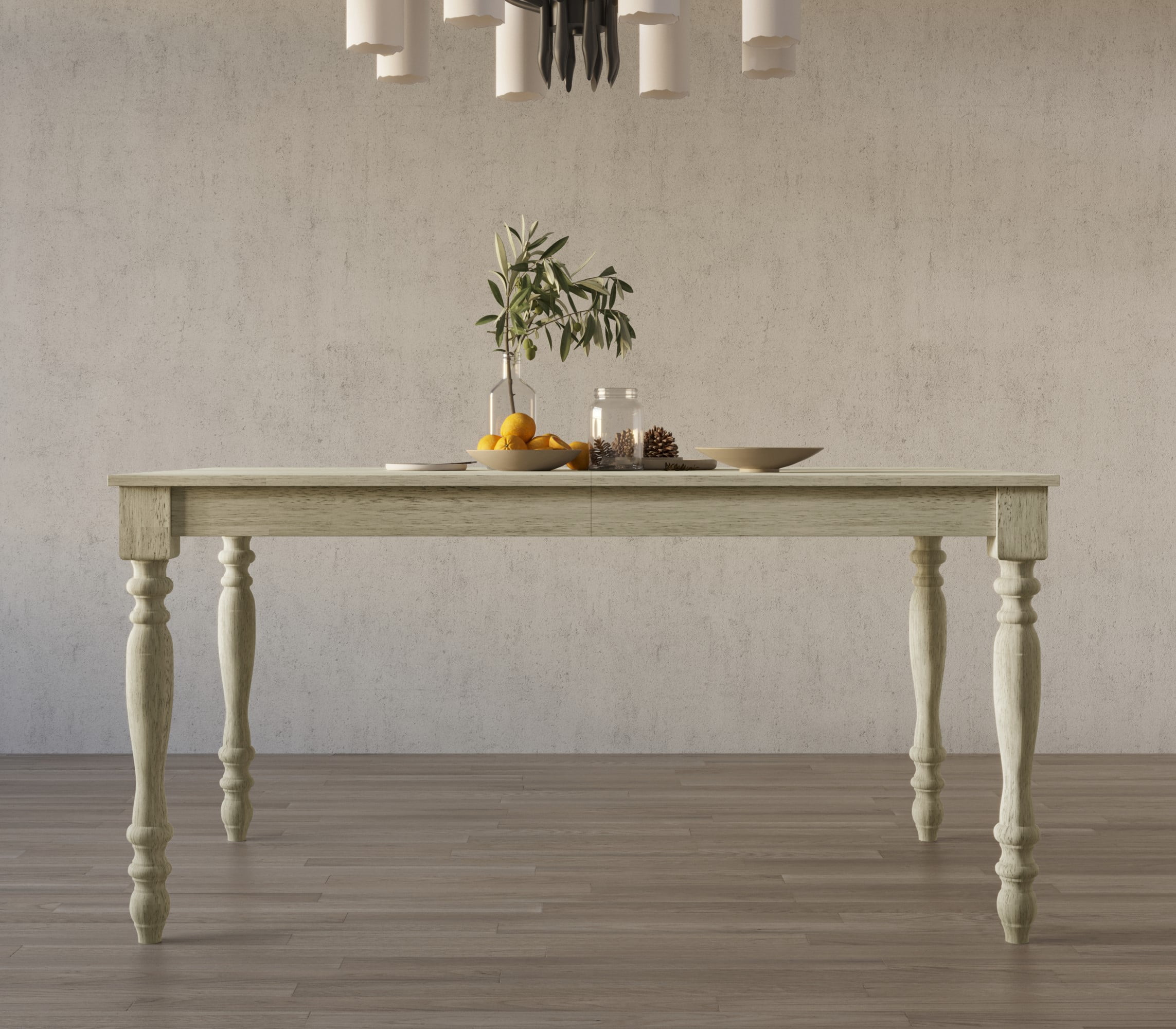 HMD Lily Dining Table, Antique Gray - Walmart.com