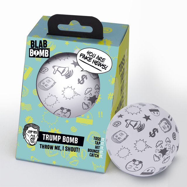 HMDX Trump Blab Ball, 14 Different Funny Trump Blabs, Talking Foam ...