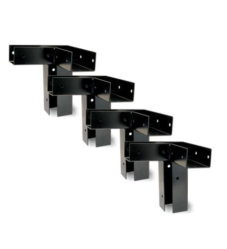 HME 4 Pack Platform Brackets, 11-Gauge Powder Coated Steel for Hunting ...