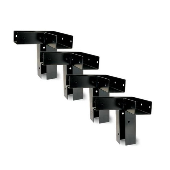 HME 4 Pack Platform Brackets, 11-Gauge Powder Coated Steel for Hunting ...