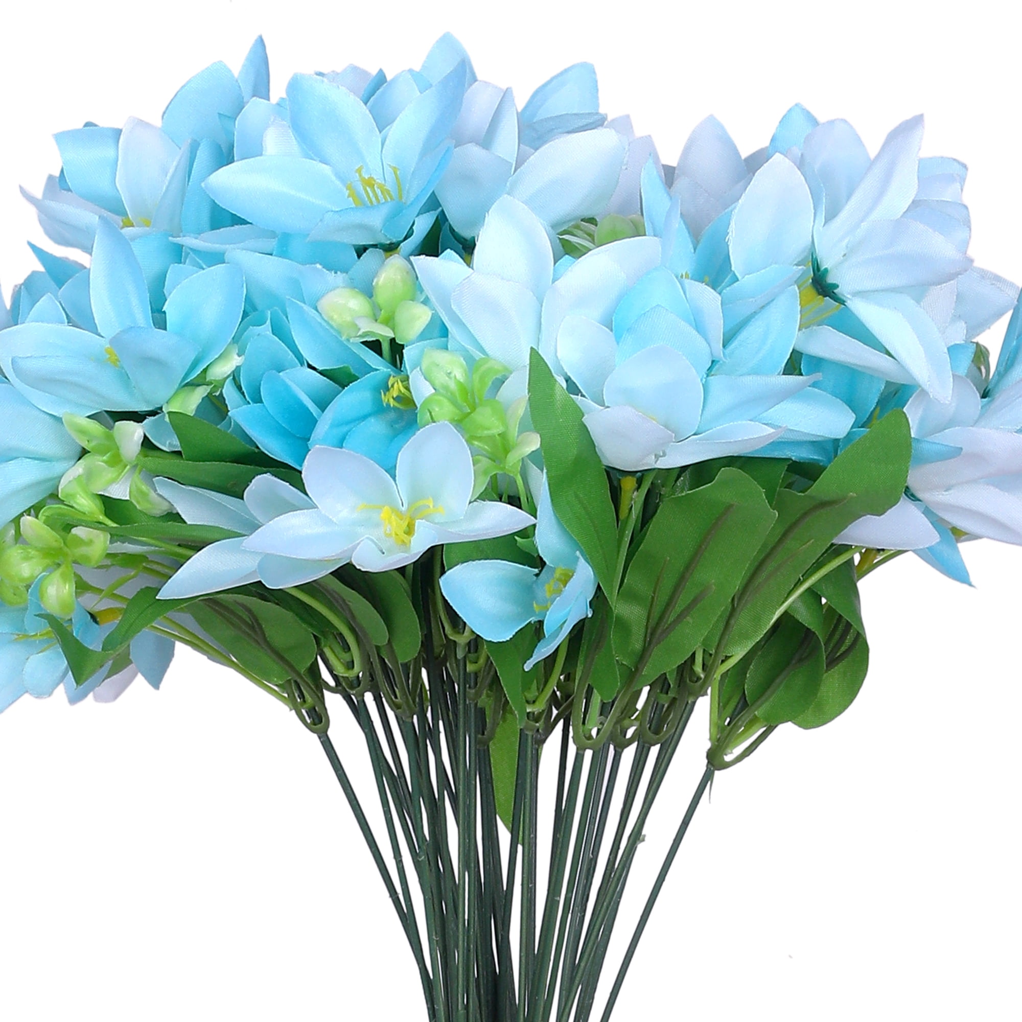 REGALWOVEN 6 Pcs Artificial Lilies Flowers Real Touch Fake Floral for ...