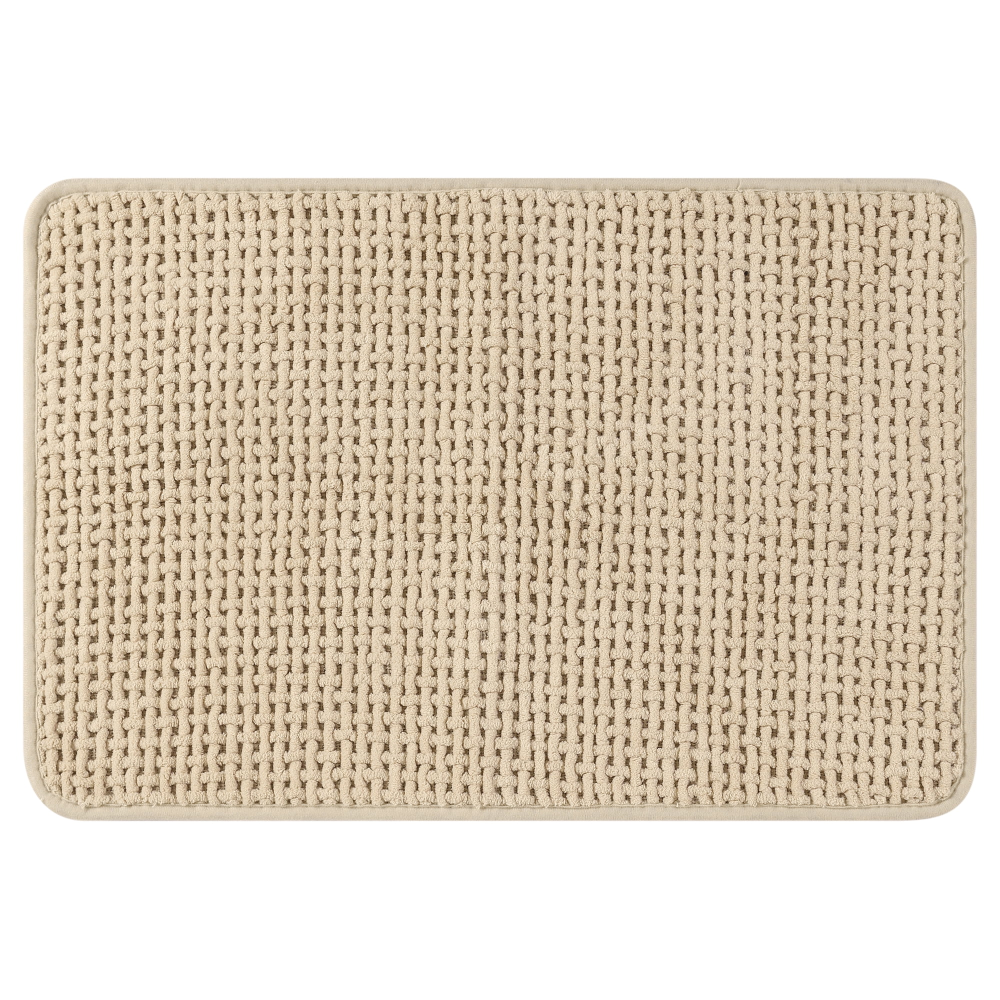 REGALWOVEN Uxcell Chenille Bathroom Rugs, Non Slip Bath Mat Carpet for ...