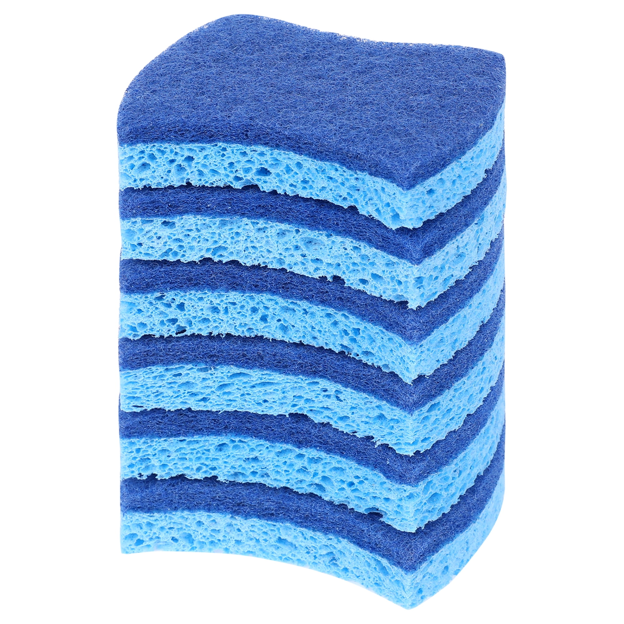 REGALWOVEN Kitchen Non-Scratch Sponges, Dual Side Sponges for Washing ...