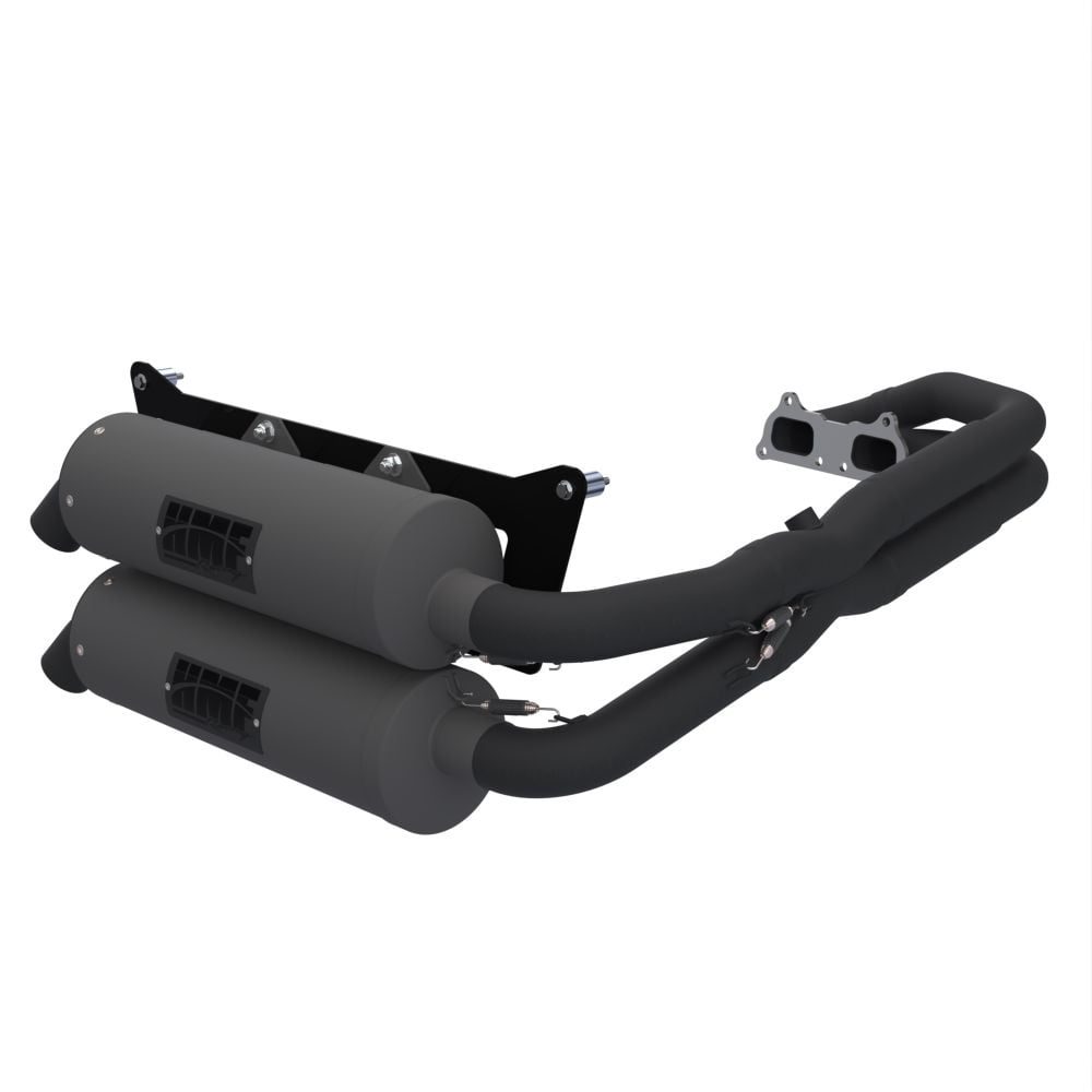 HMF Muffler Polaris RZR XP/4 1000 24-25 Gun Metal Titan-XL Dual Full ...