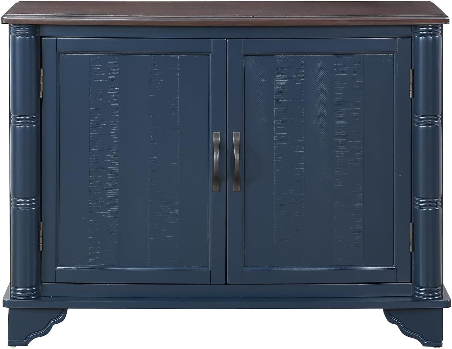 HMFULE 40" Sideboard Buffet Storage Cabinet, Retro Console Table with ...