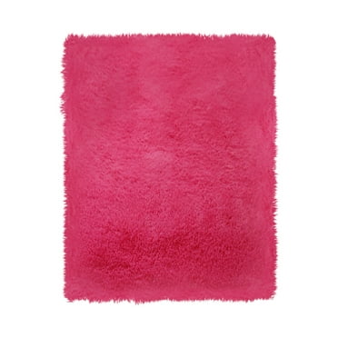 LOCHAS Luxury Velvet Fluffy Furry Carpet, Kids Nursery Living Room Rug ...