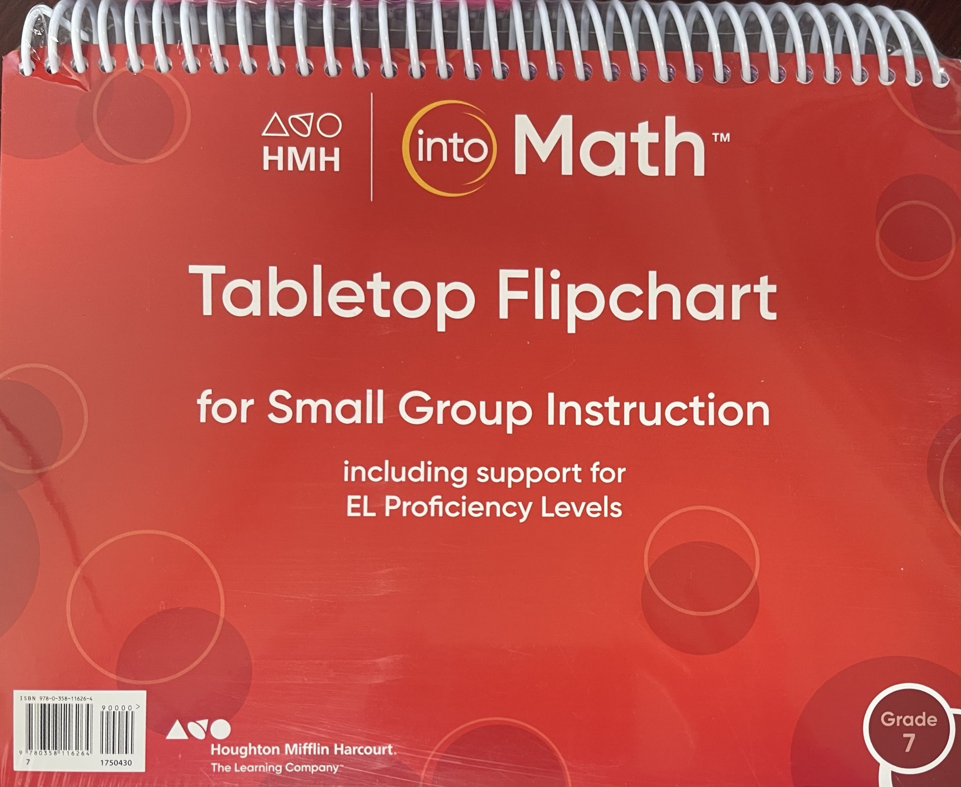 HMH Into Math: Tabletop Flipchart for Small Group Instruction Grade 7 ...