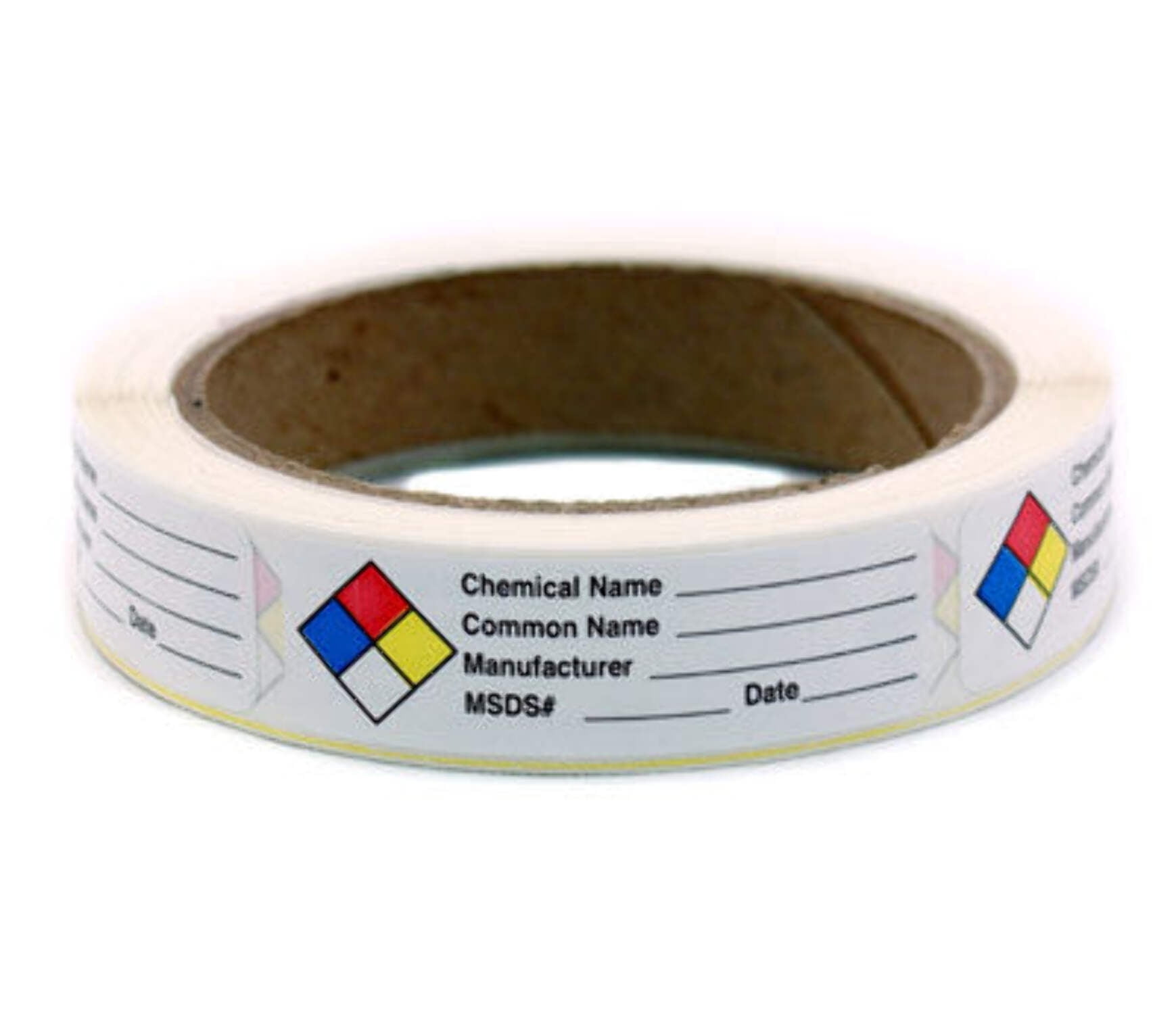 HMIG Safety Labels: "Right to Know", 0.75" x 2.5", 250/ROLL - Walmart.com