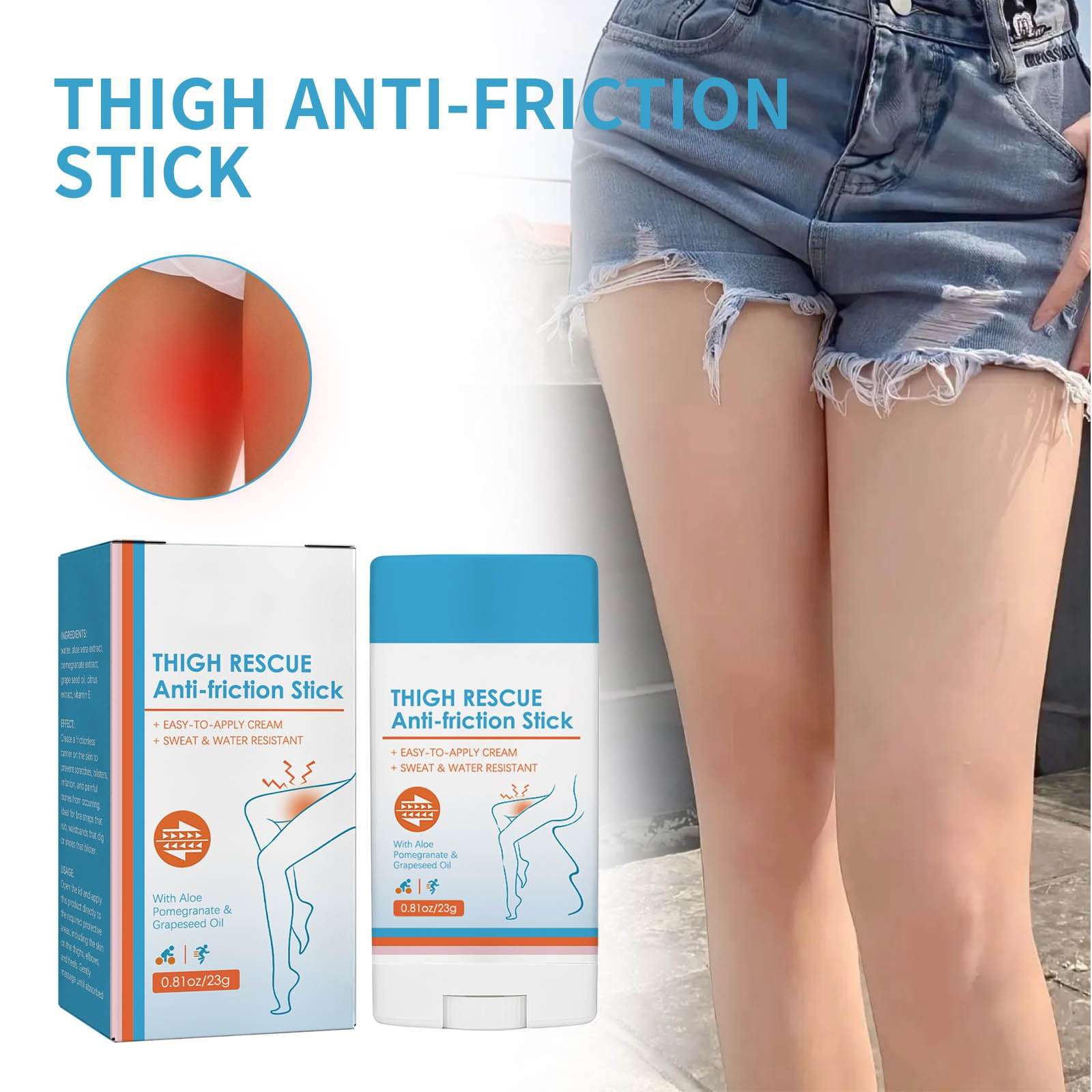 HML Thigh Friction Stick Moisturizing Texture Non Greasy Crack ... HML Thigh Friction Stick Moisturizing Texture Non Greasy Crack ...