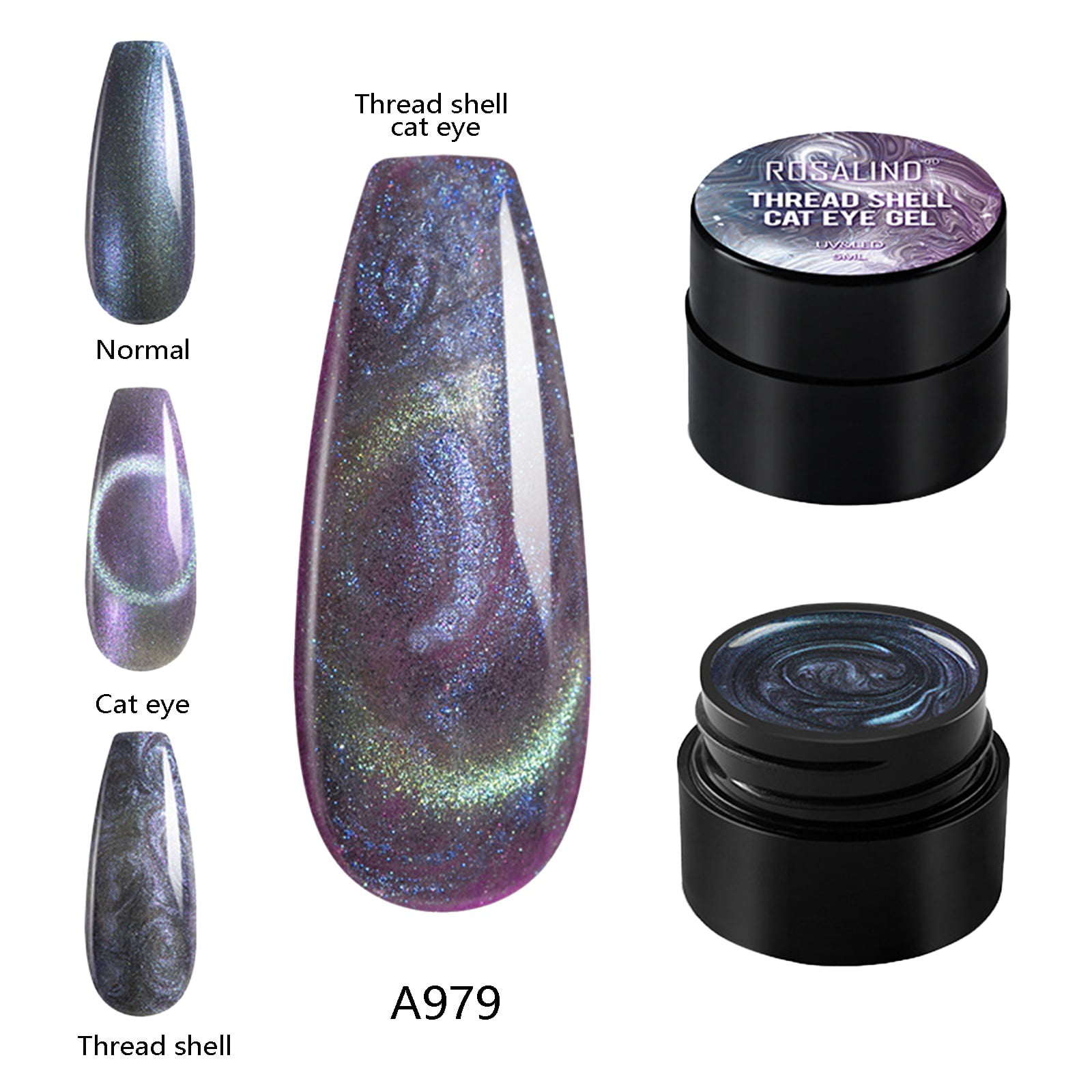 HML Threaded Cats Eye Glue Glue 2022 Fritillary Thread Nail Polish Glue ...