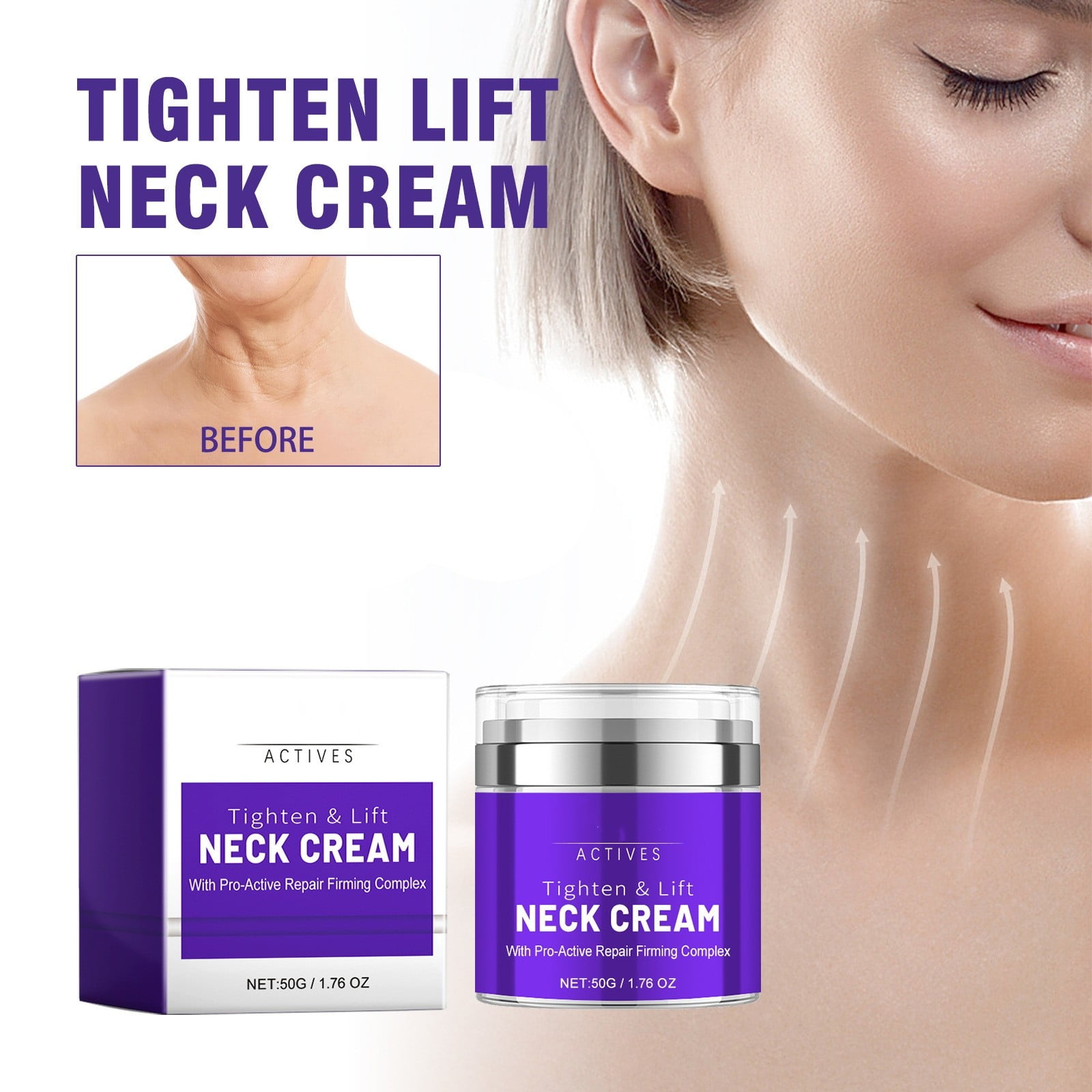 HML Tighten And Lift Neck Aging Neck And D茅collet茅 Wrinkle Care Smooth ...