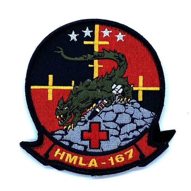HMLA-167 Warriors Squadron Patch – With Hook and Loop - Walmart ...