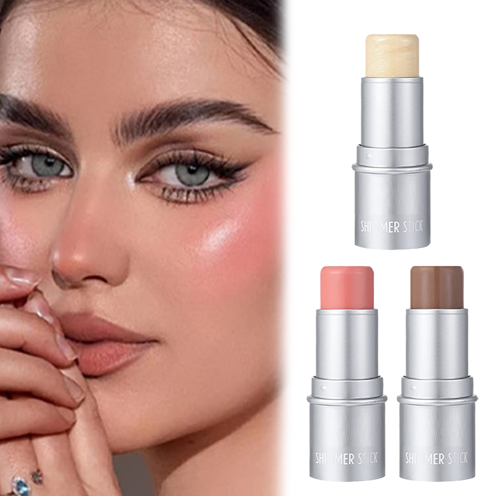 HMOONORY 6 Colour Highlighter Stick to Lighten and Shadow Stick to Lay ...