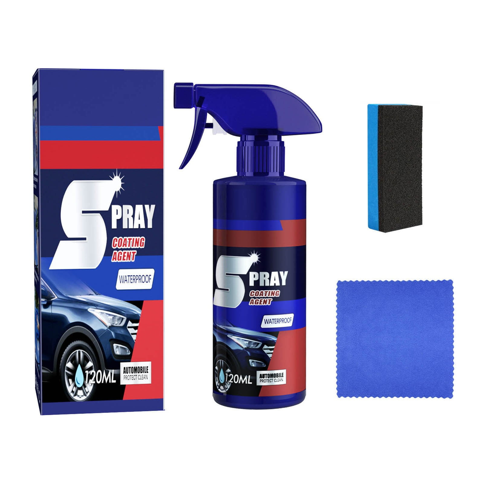 HMOONORY Car Accessories 125Ml Auto Gloss Enhancer Spray Car Paint ...