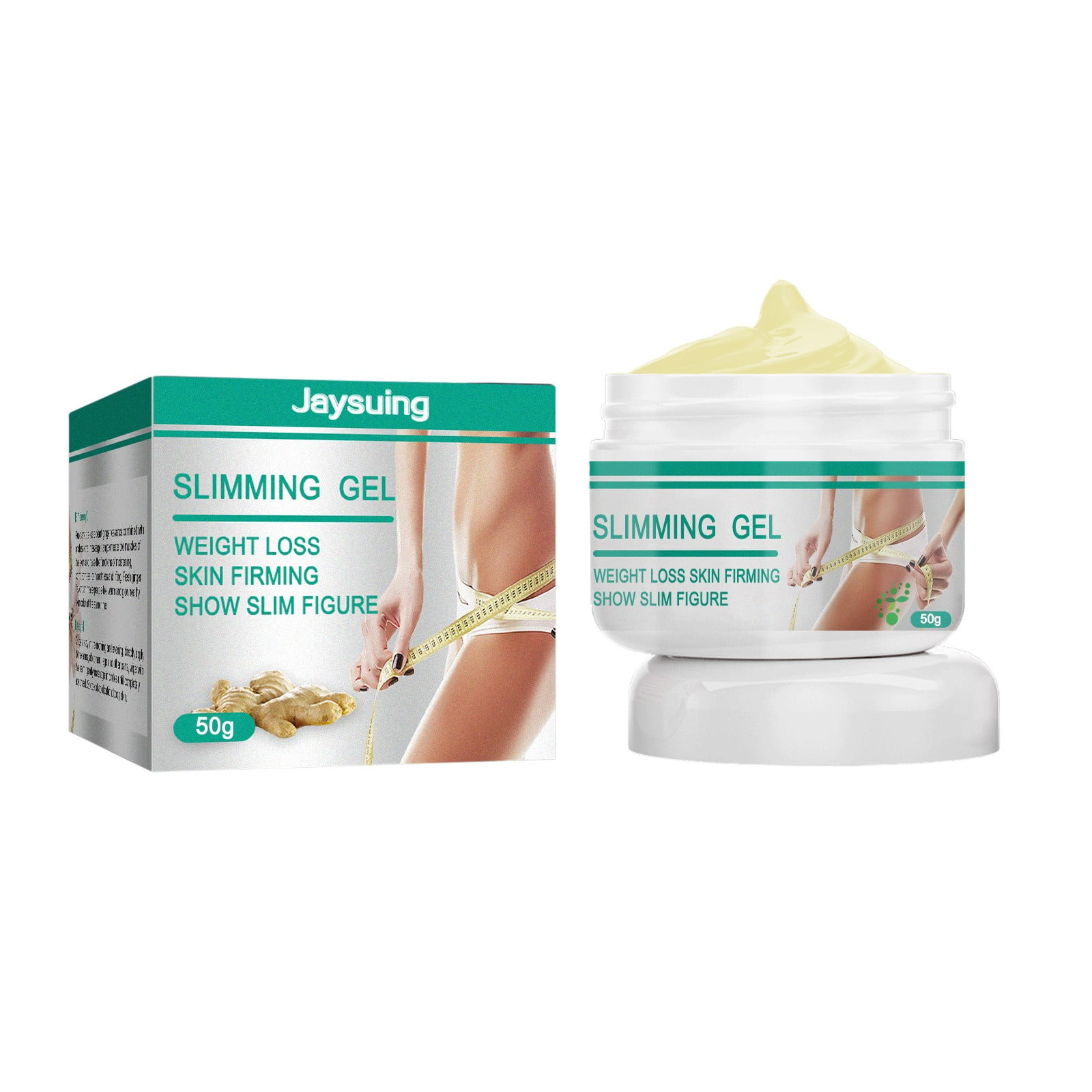 HMOONORY Cream Ginger Burning Cream Belly Button Arm Leg Belly Burning ...