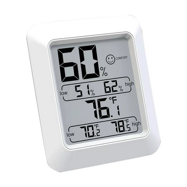 HMOONORY Digital Hygrometers Indoor Indoor and Hygrometers with ...