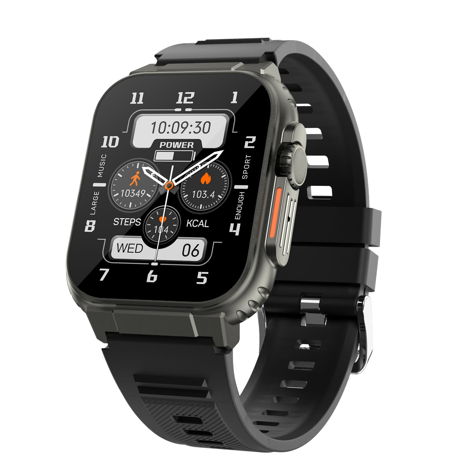 HMOONORY Smartwatch Advanced Sleep Tracking Seamless Music Streaming ...