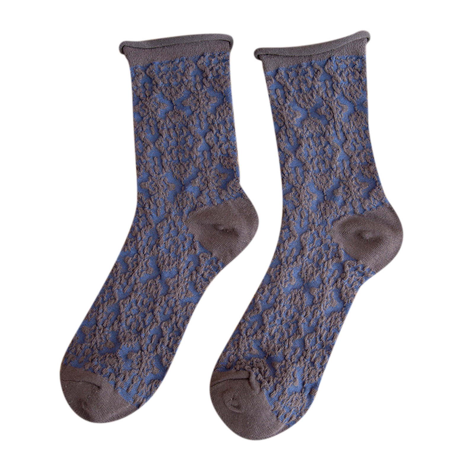 HMOONORY Women New Socks Rolled Edge National Wind Tube Socks Japanese ...