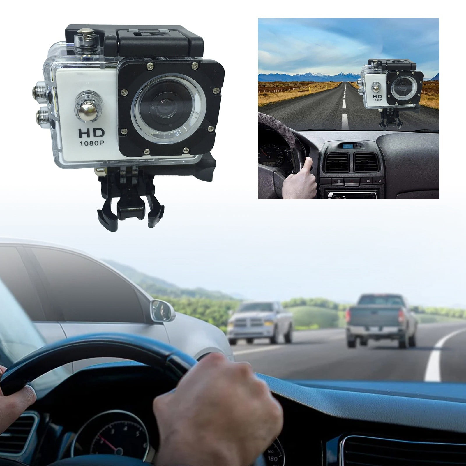 HMPEAIIY 1080P Dashcam /Motorcycle Outdoor Sports Camera Outdoor ...