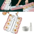 HMPEAIIY 8 In 1 Dumpling Automatic Dumpling Machine With Spray Bottle ...