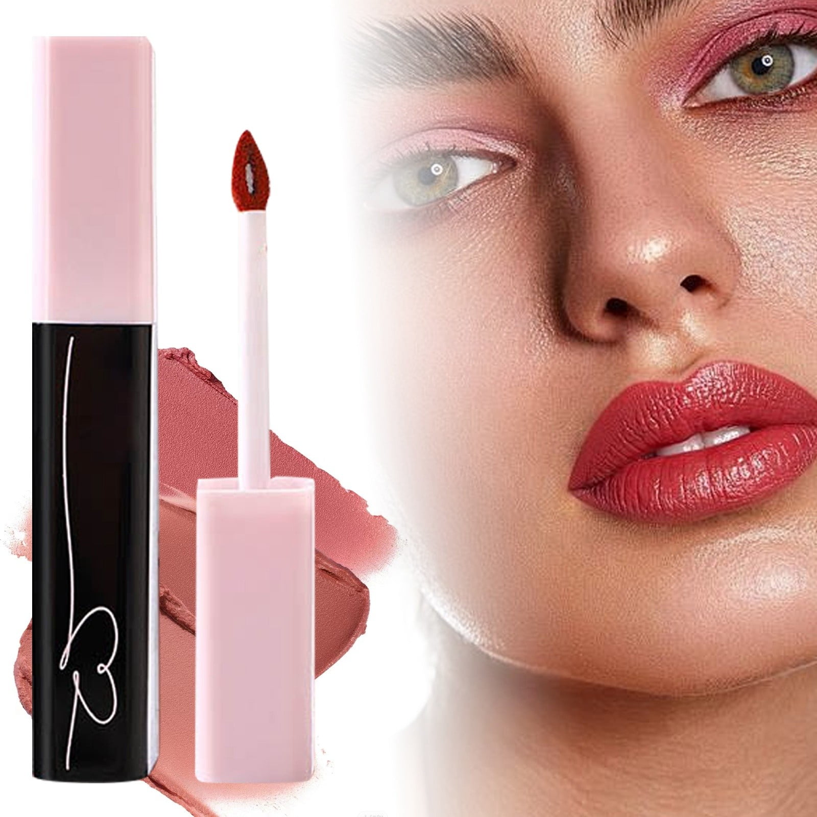 HMPEAIIY Air Lip Glaze Velvet Lipstick Is Not Easy To Stain The Cup Not ...