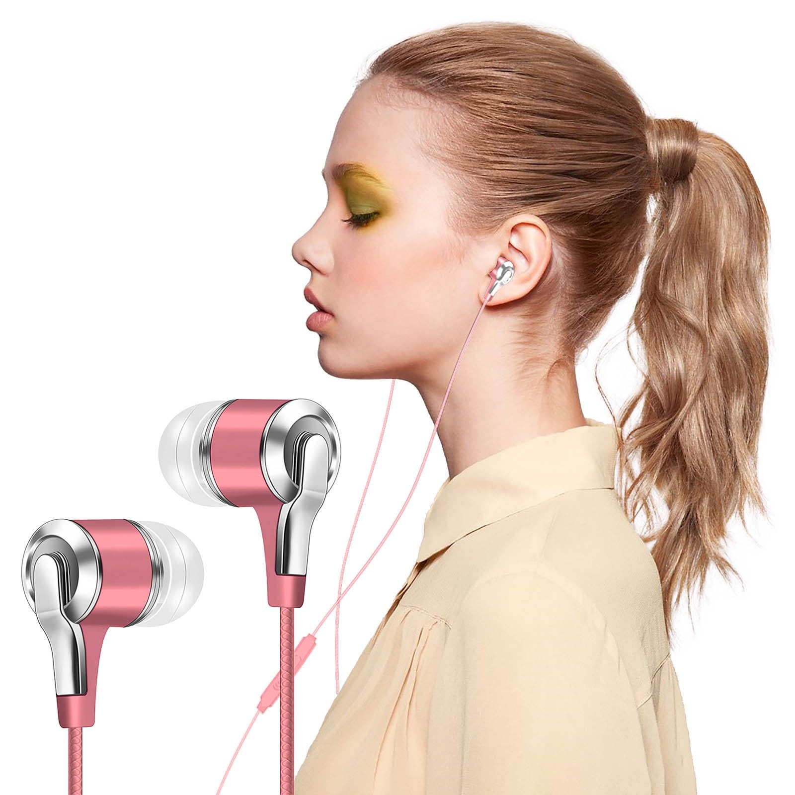 HMPEAIIY Android Laptops Headphones In Ear 3.5mm Wired Headphones ... HMPEAIIY Android Laptops Headphones In Ear 3.5mm Wired Headphones ...