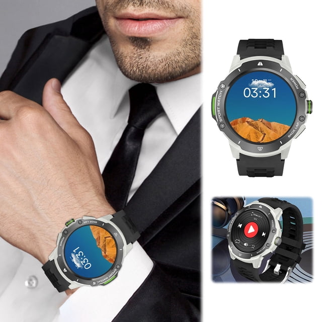 HMPEAIIY for Boys Watch That Plays Music Fall Detection Watch Android ...