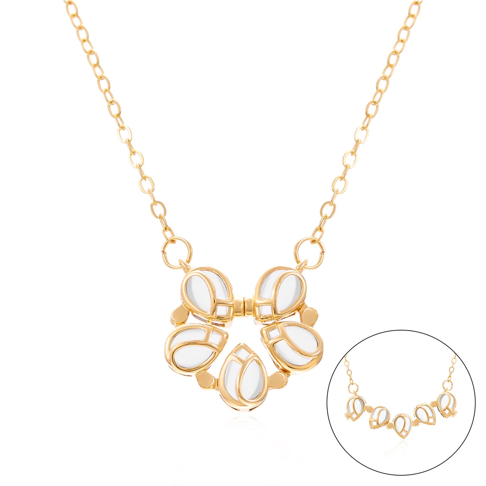 HMPEAIIY Chain Pendant for Men Necklaces with Initials Charm Necklace ...