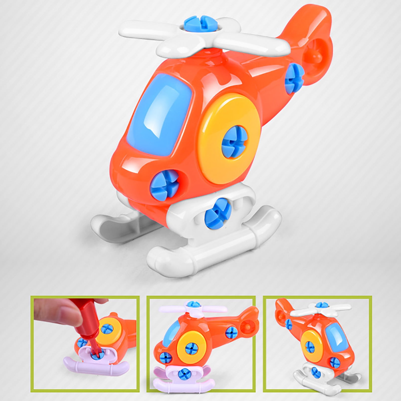 HMPEAIIY Children's Educational Disassembly Engineering Car Can Be ...