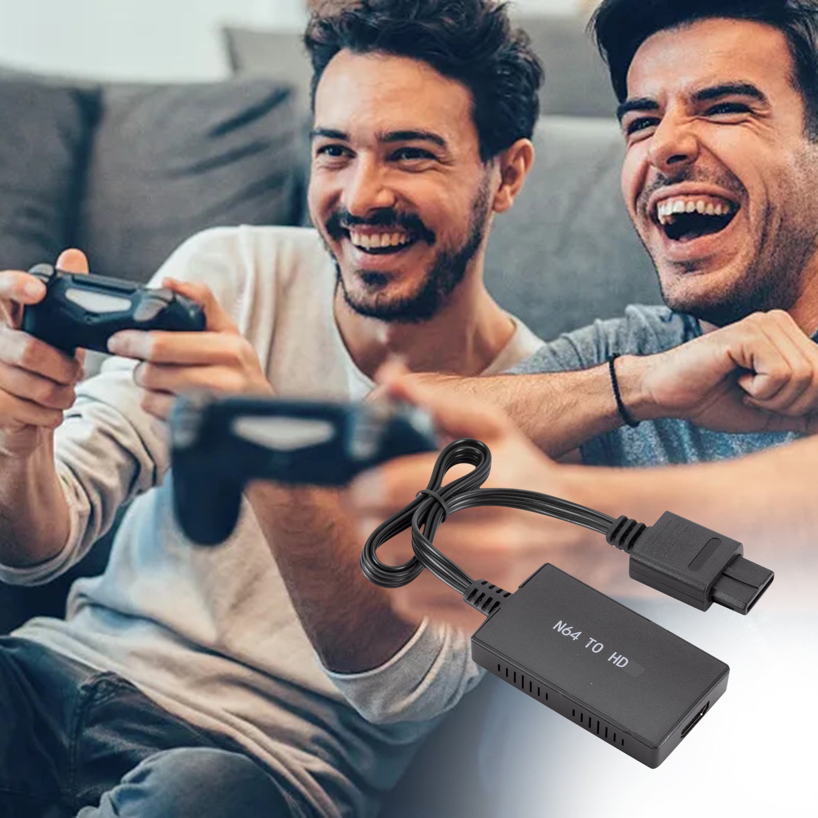 HMPEAIIY Converter N64 To Converter Supports 16:9 And 4:3 Conversion ...