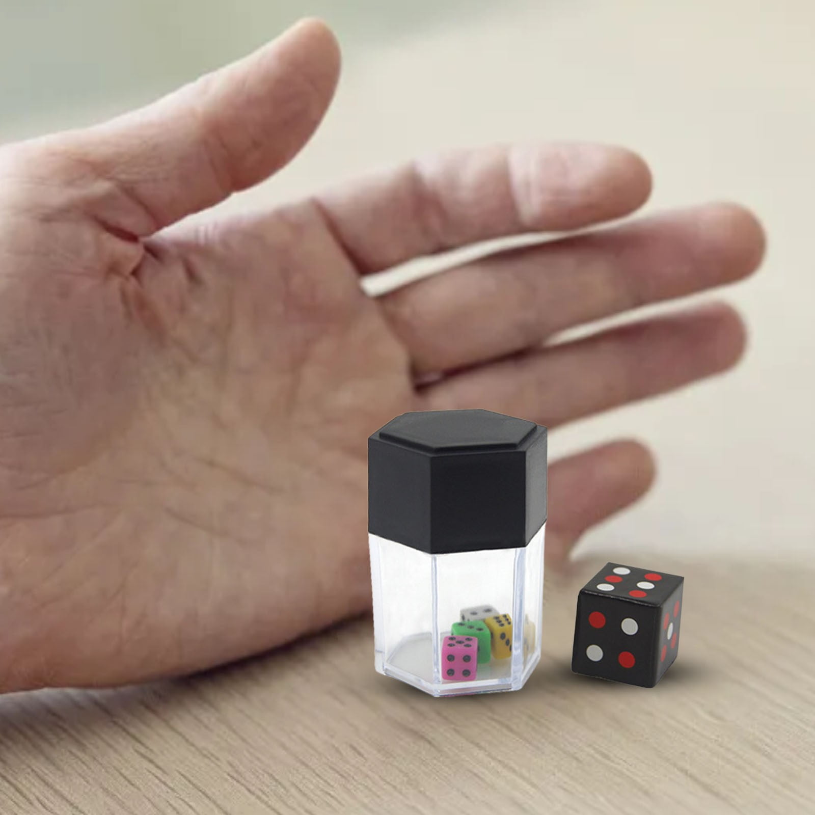 HMPEAIIY Dice Explosion Color Sieve One Change Multiple Close Up Props ...