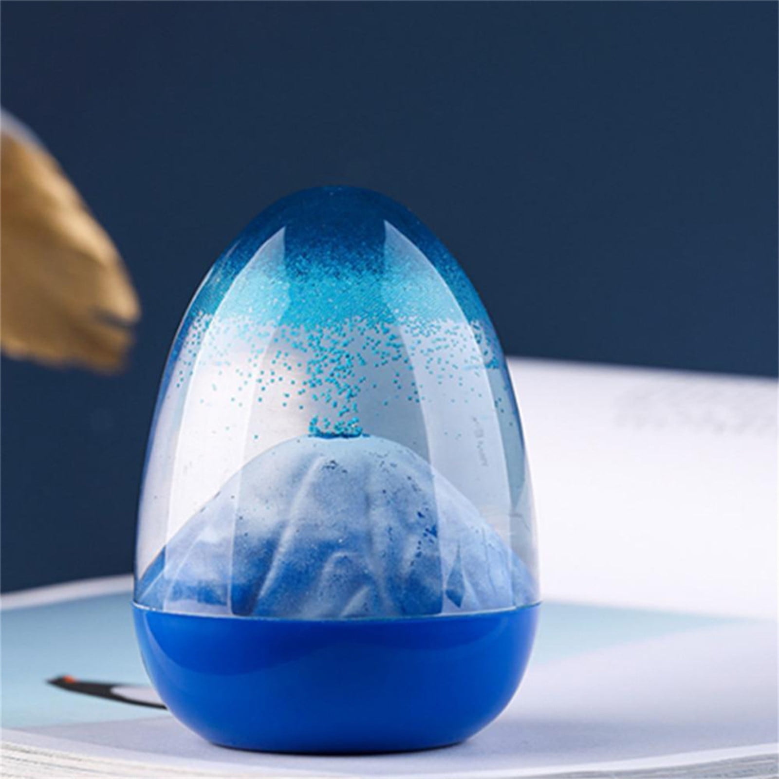 HMPEAIIY Egg Shaped Liquid Motion Machine From The Bottom Up To Erupt ...