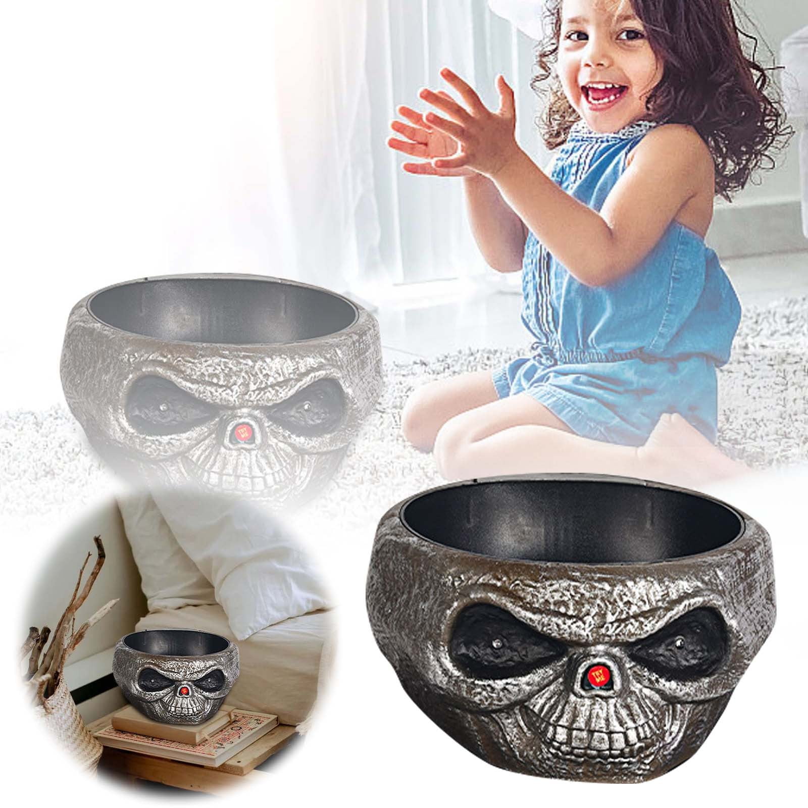 HMPEAIIY Fruit Platter With Decoration Glowing And Sound Activated Hand ...