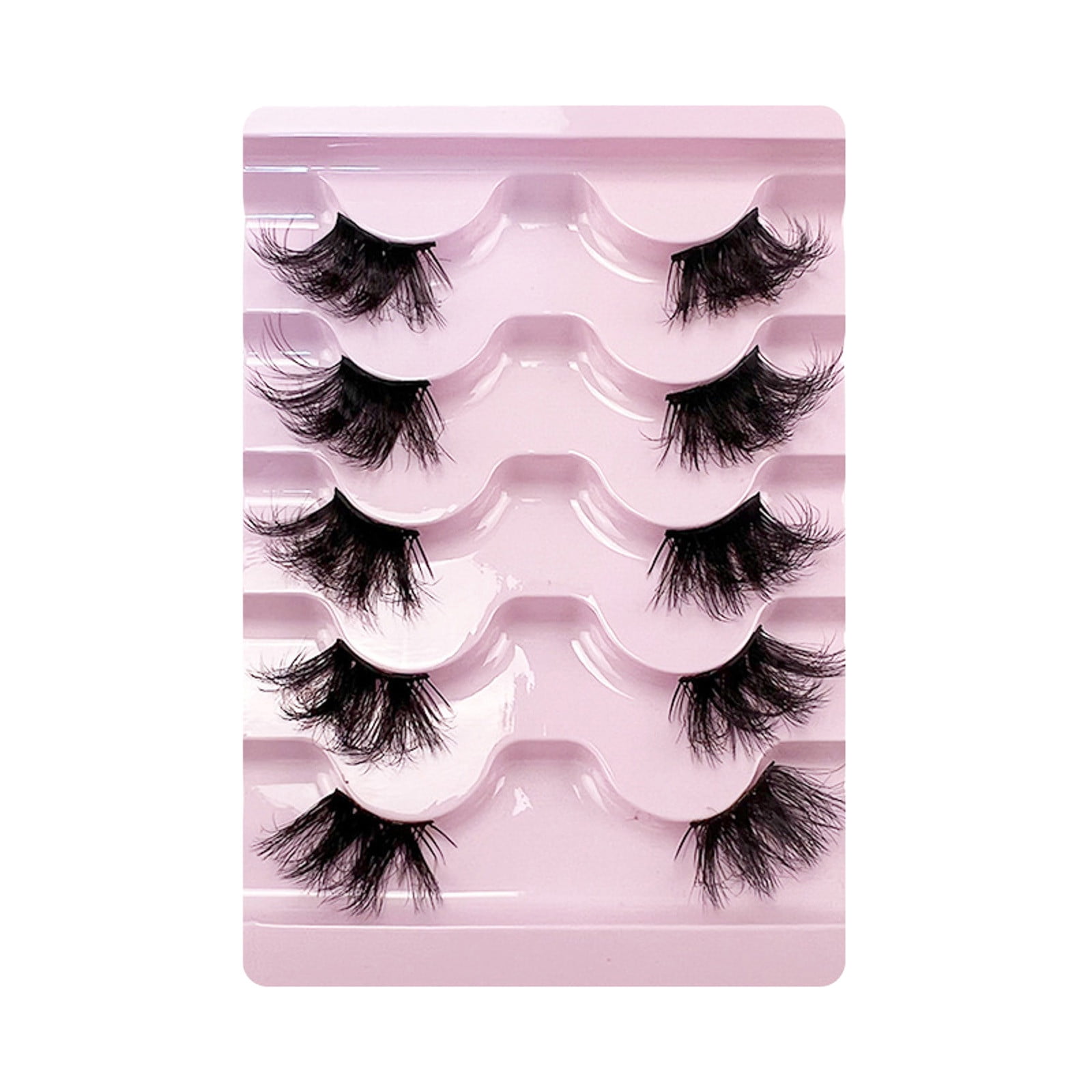 HMPEAIIY Half Eyelash Eyelashes Natural False Eyelashes 5 Pairs Cat Eye ... HMPEAIIY Half Eyelash Eyelashes Natural False Eyelashes 5 Pairs Cat Eye ...