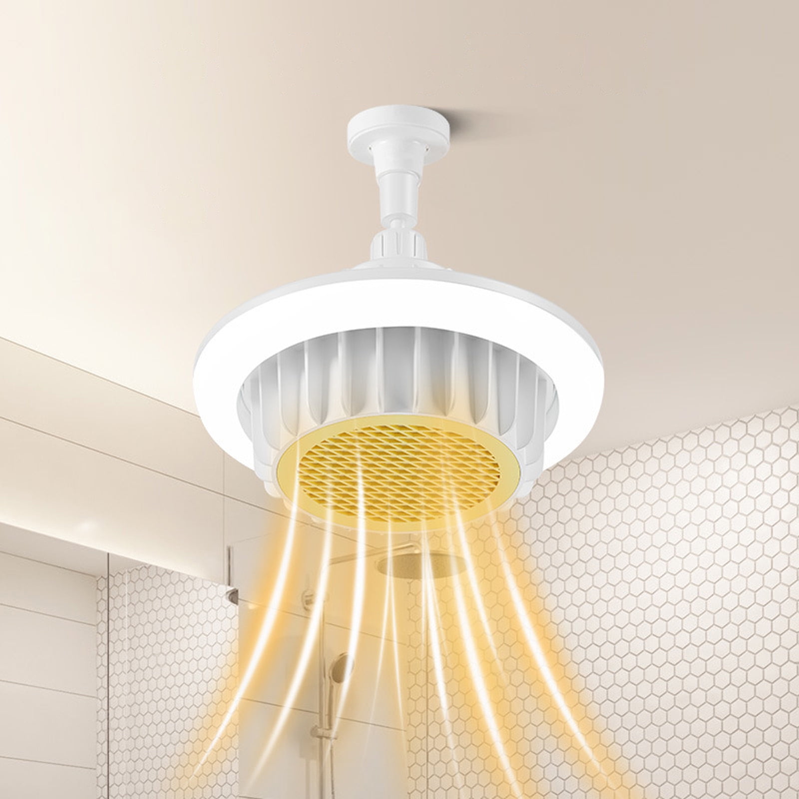 HMPEAIIY Heater Fan Light Bathroom Heater Ceiling Indoor Ceiling Heater ...