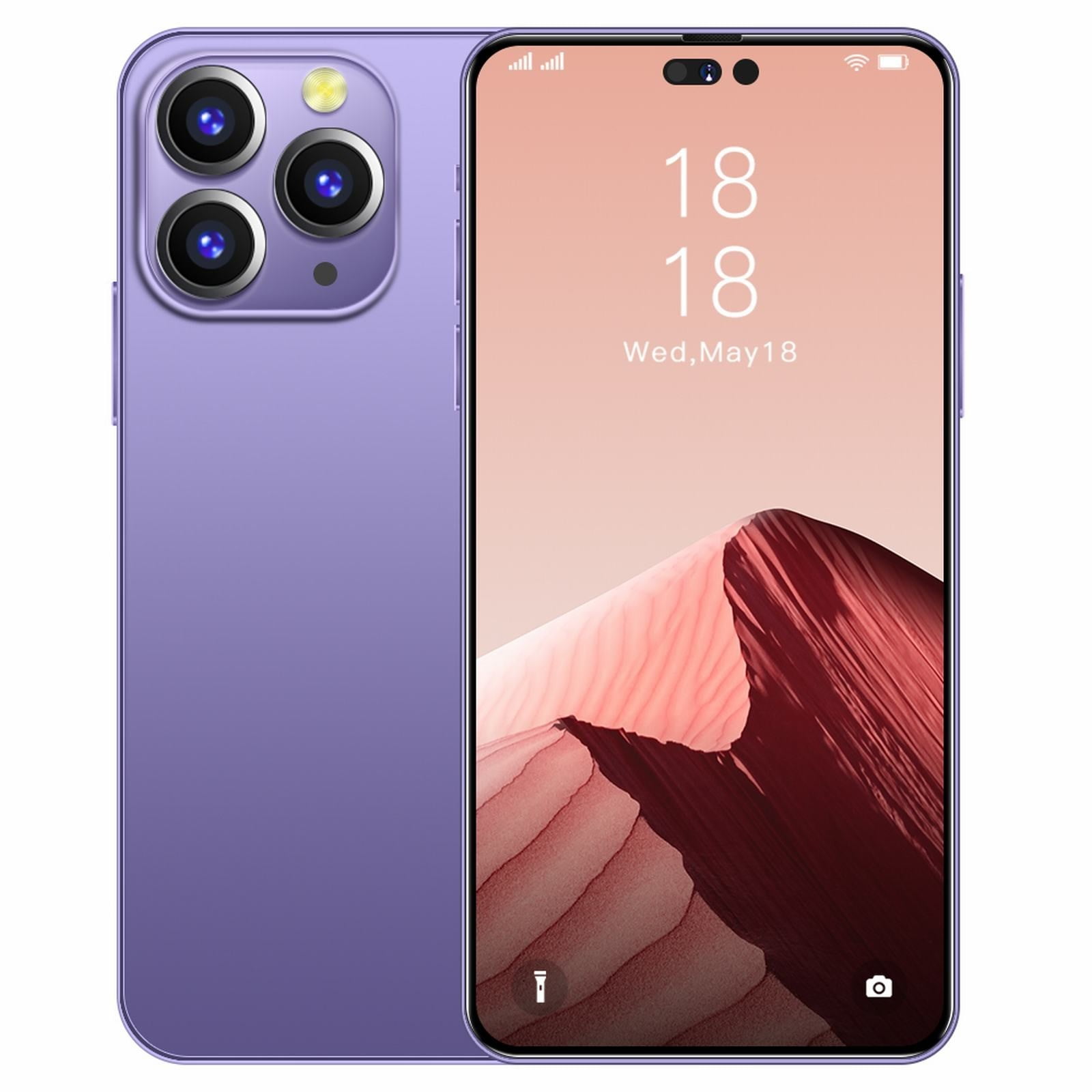 HMPEAIIY I14 6.5 Inch Full Screen Android Smartphone 6GRAM + 128GROM ...