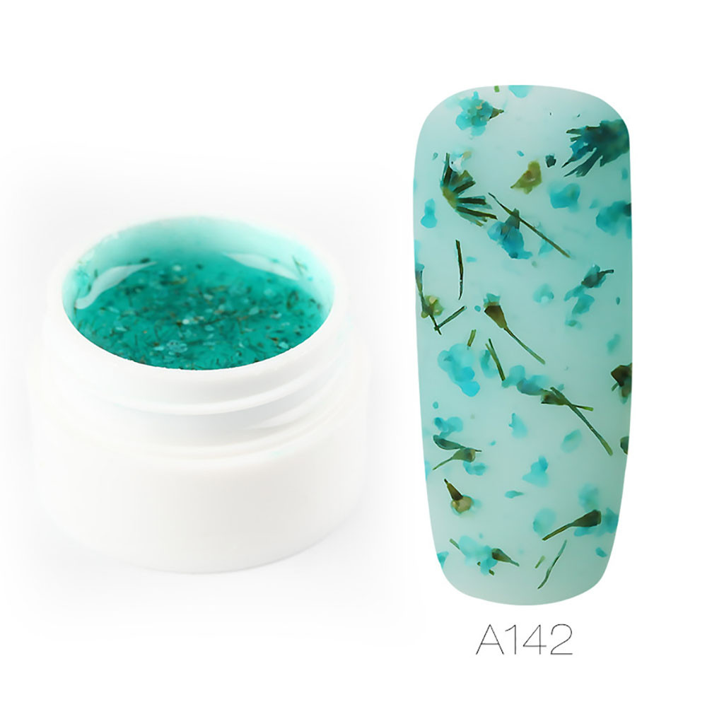 HMPEAIIY Jelly Gel Polish Nail Polish Plating Gold Paste Metal Color ...