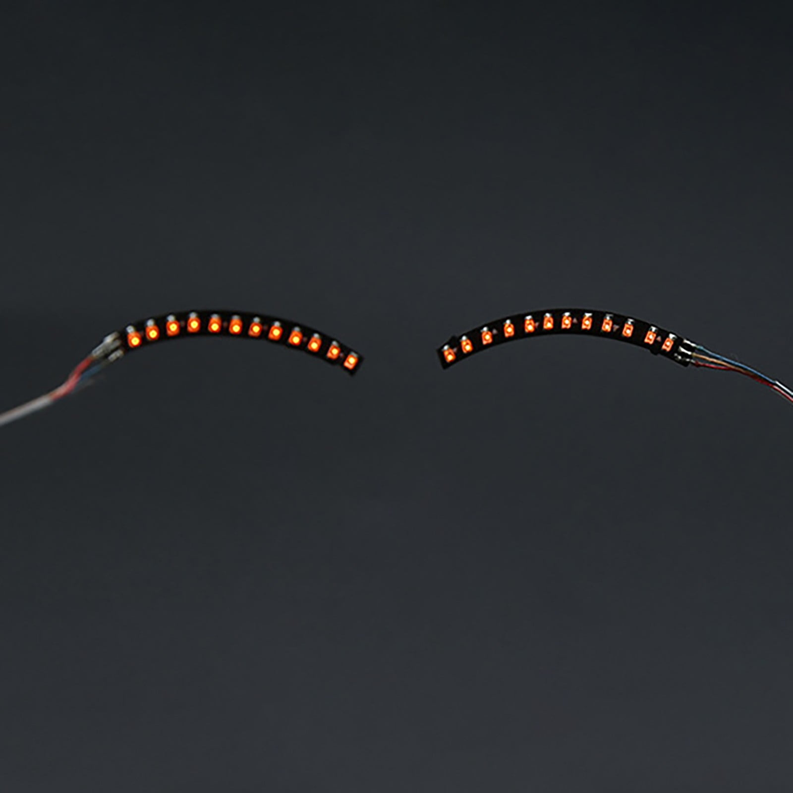 HMPEAIIY LED Eyelashes Unisex Luminous Eyelid Tape,Eyelid False ...