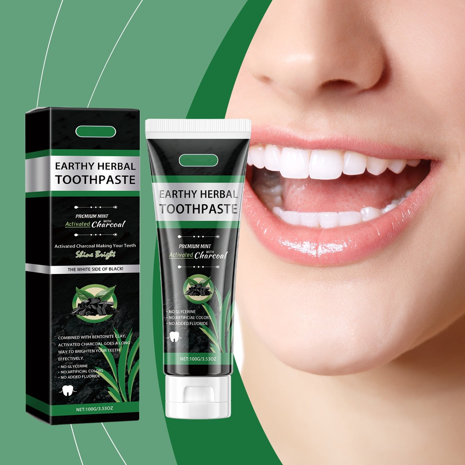 HMPEAIIY Mint Toothpaste Daily Teeth Stains Yellow Teeth Fresh Oral ...
