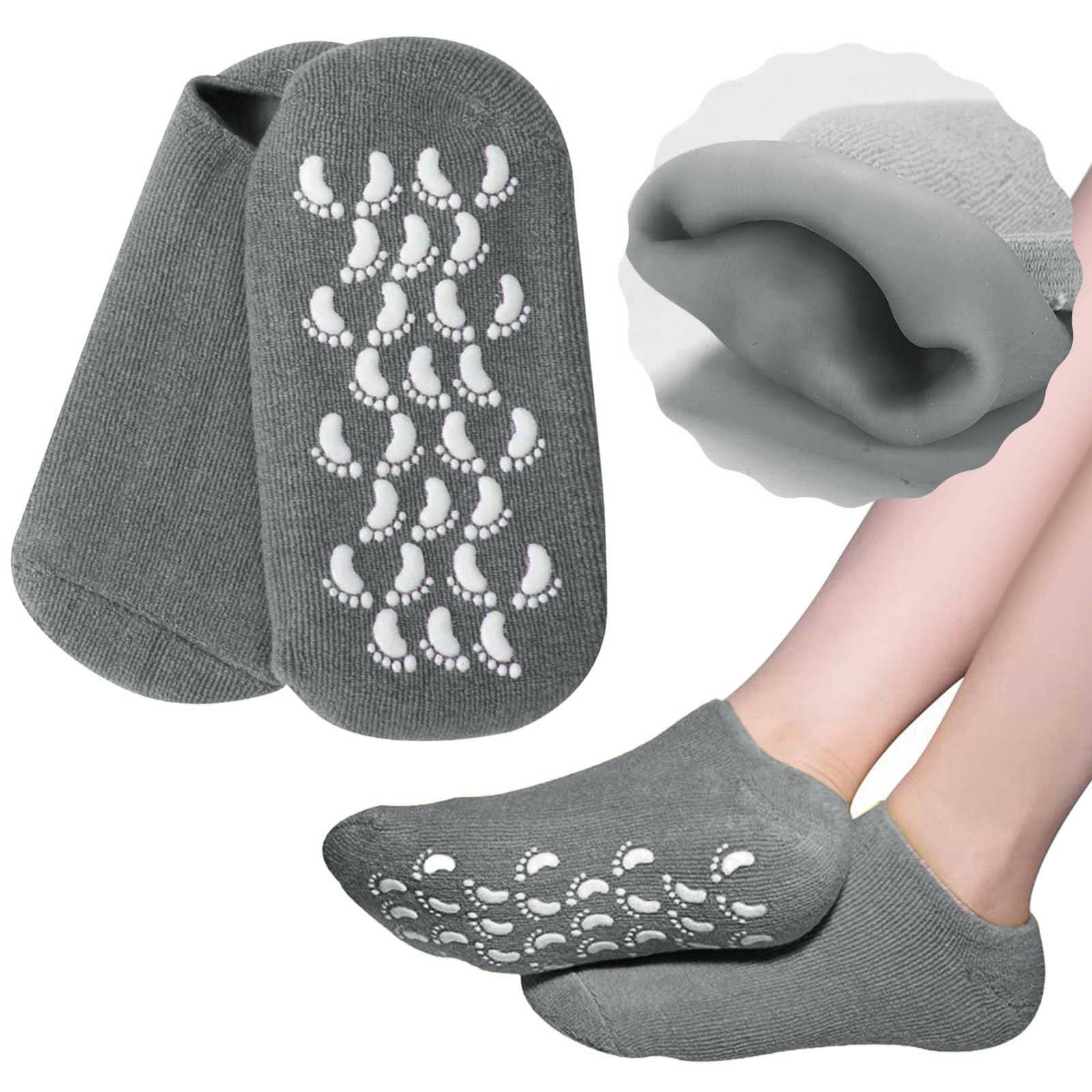 HMPEAIIY Moisturizing Gel Socks Foot Care Gel Moisturizing Silicone ...