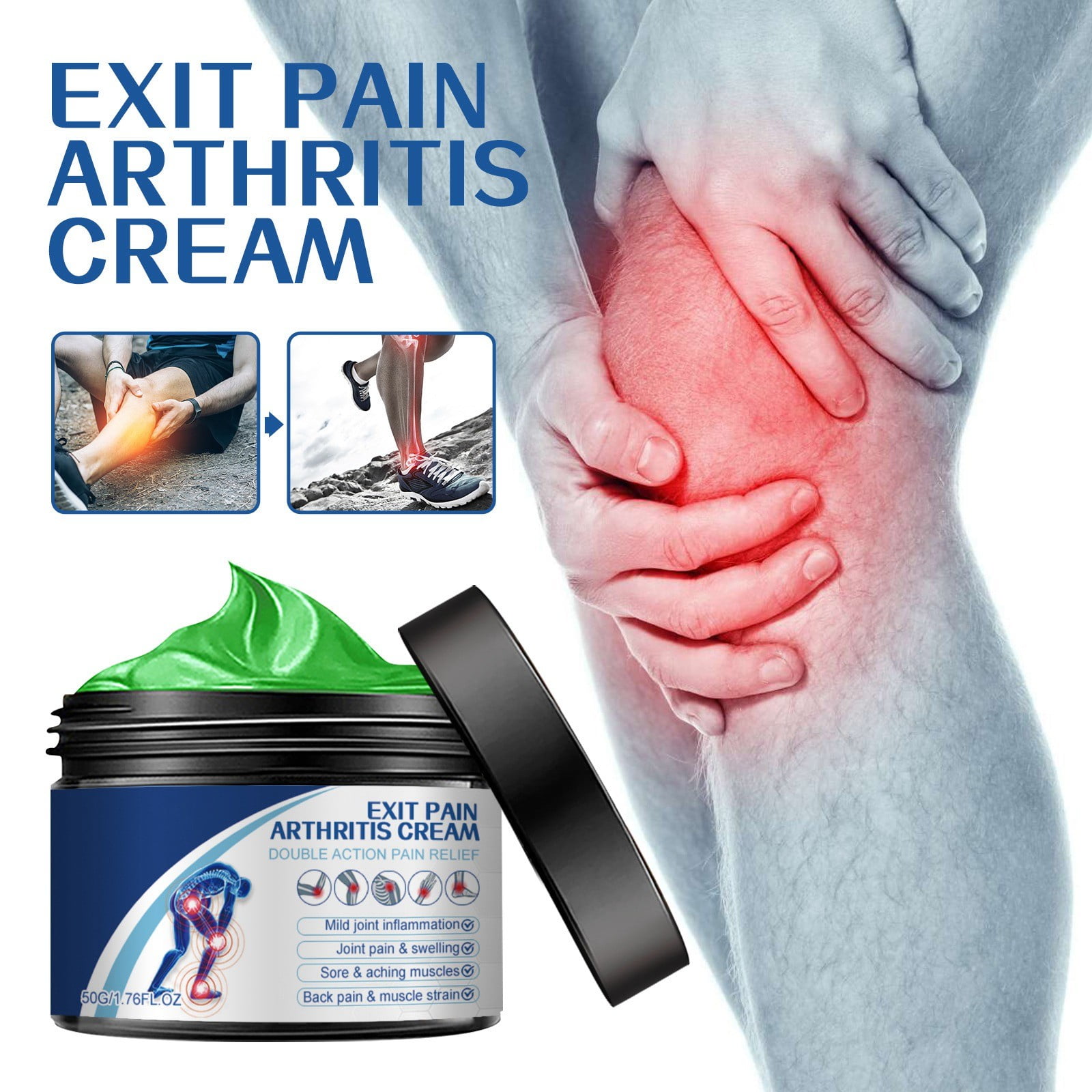 HMPEAIIY Peppermint Extract Joint Skin Care Joints Lumbar ...