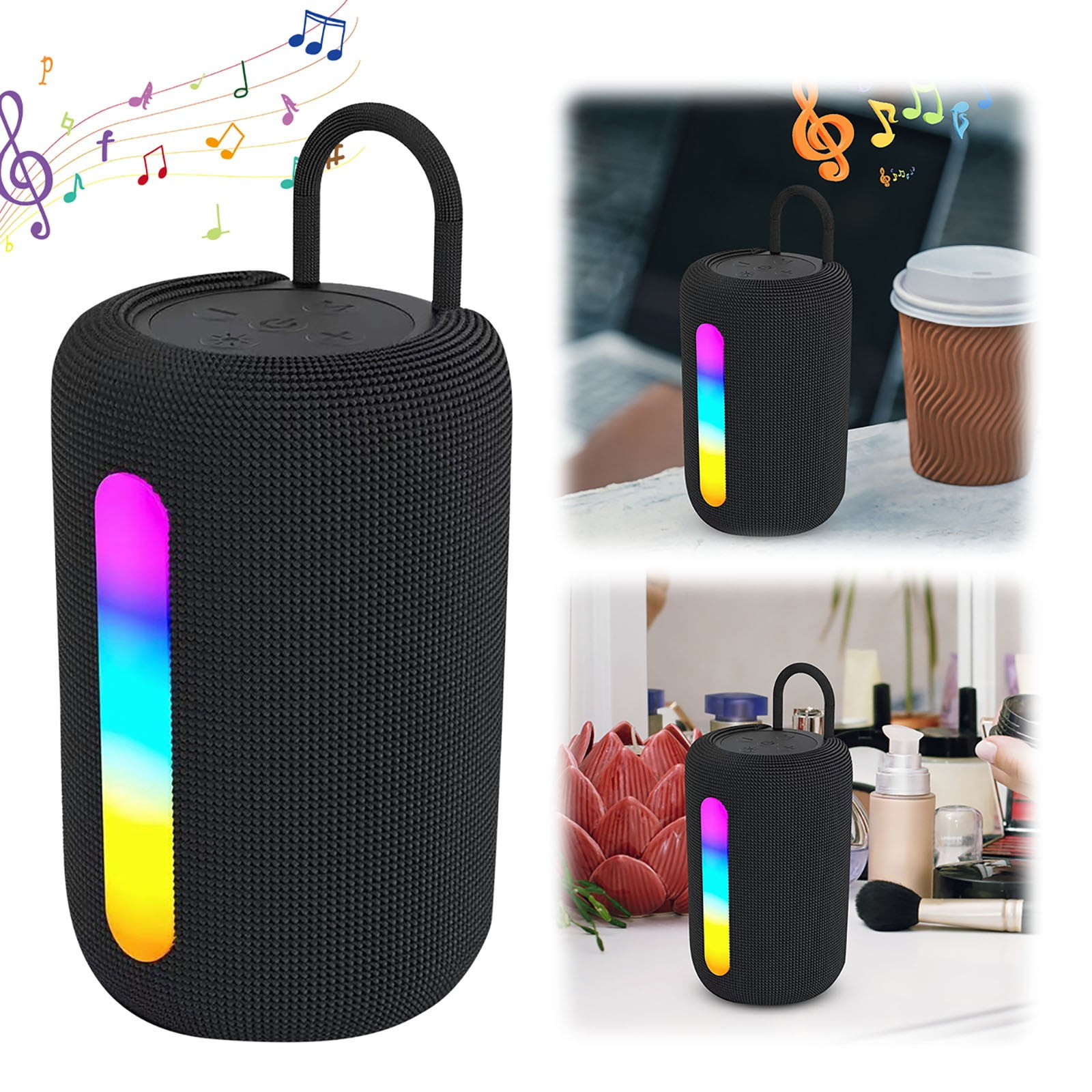 HMPEAIIY Portable Speakers 5.3 Stereo Sound Wireless Speaker With ...