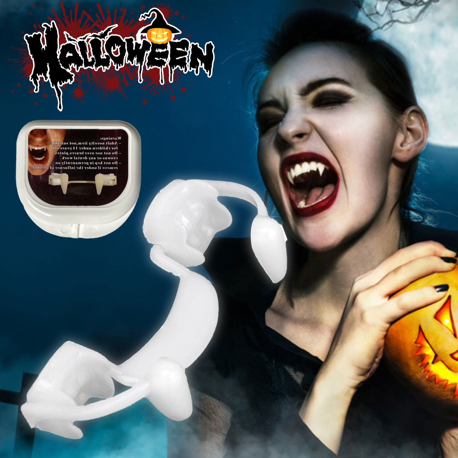 HMPEAIIY Retractable Horrifying Teeth Tooth Filler for Broken Tooth on ... HMPEAIIY Retractable Horrifying Teeth Tooth Filler for Broken Tooth on ...