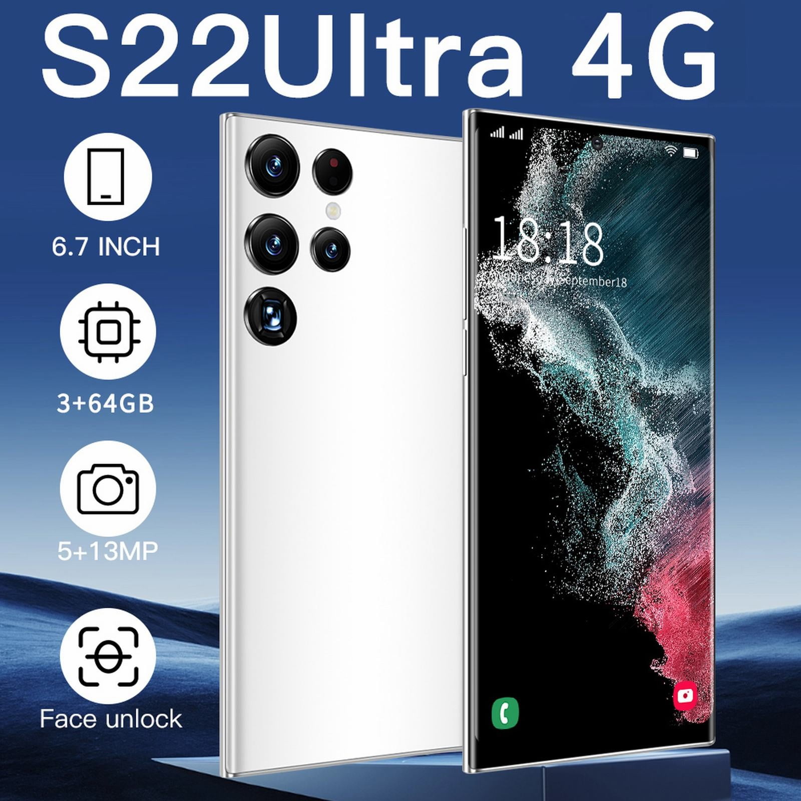 HMPEAIIY S22 6.7 Inch Face Full Screen Android Smartphone 3G + ROM 64G - Walmart.com