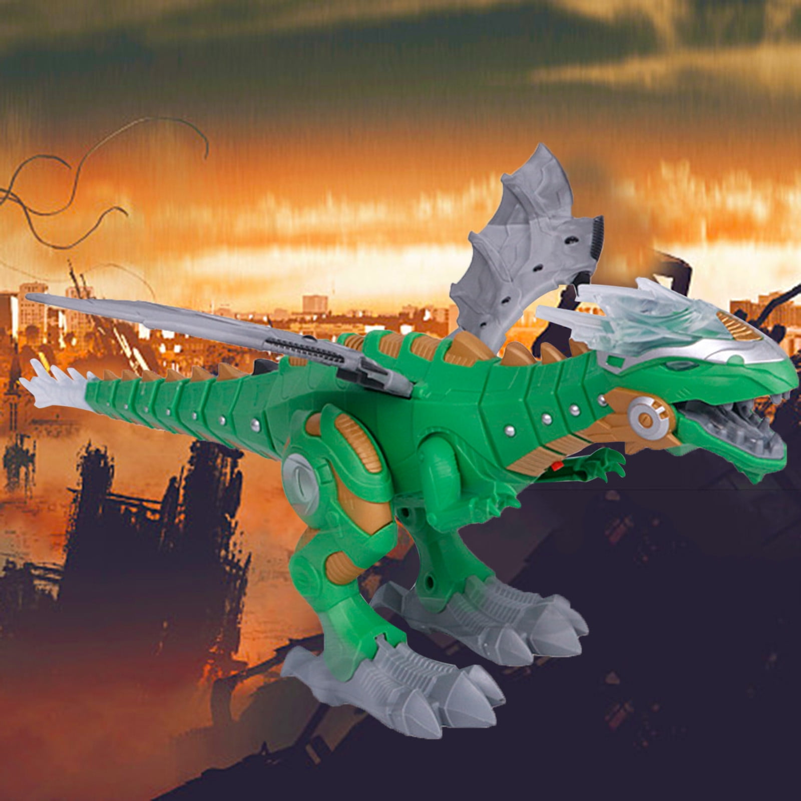 HMPEAIIY Sensory for Boys Age 9 Walking Dragon Toy Fire Breathing Water ...