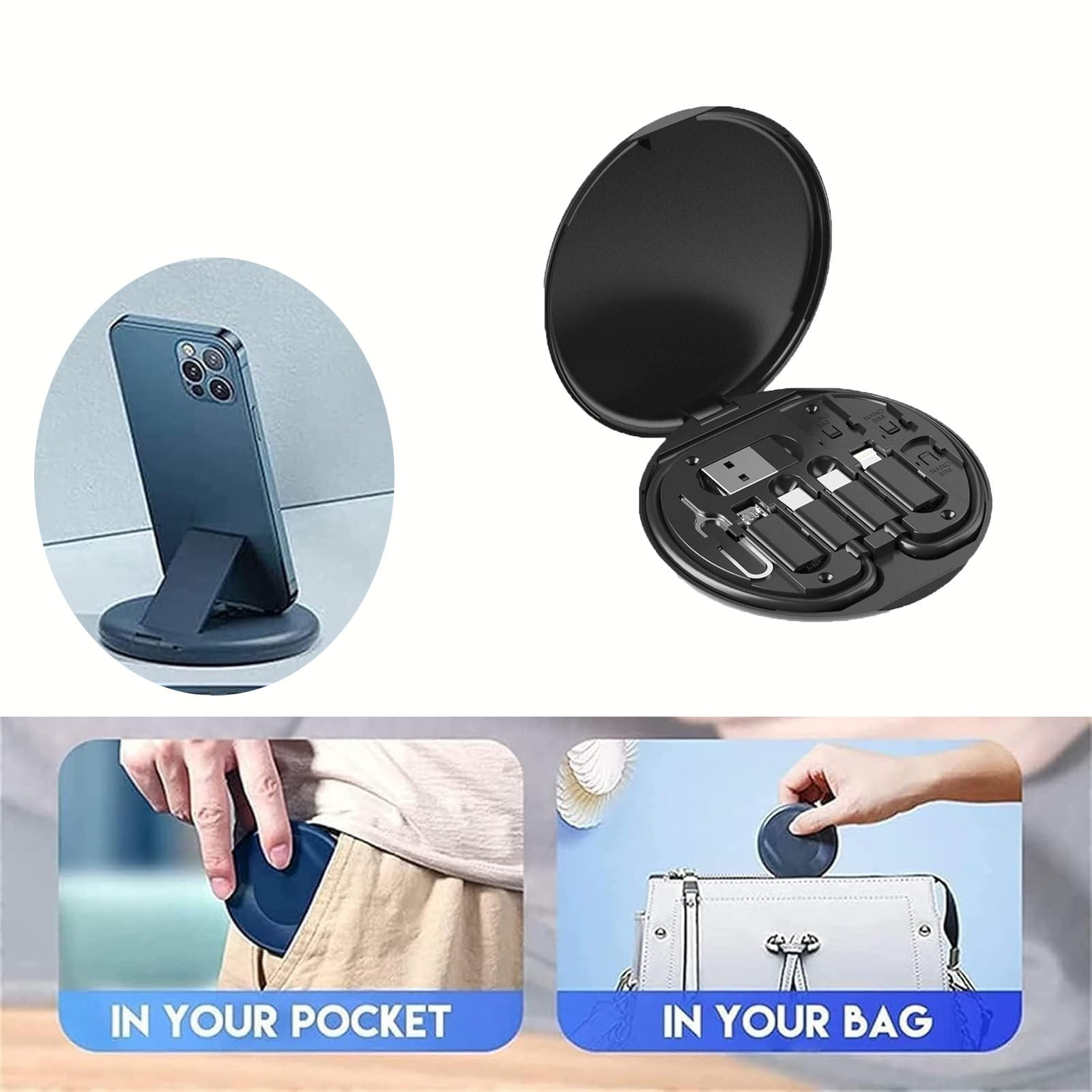 HMPEAIIY USB Adapter Multicharging Humorous 9 In 1 Kit USB Charging ...