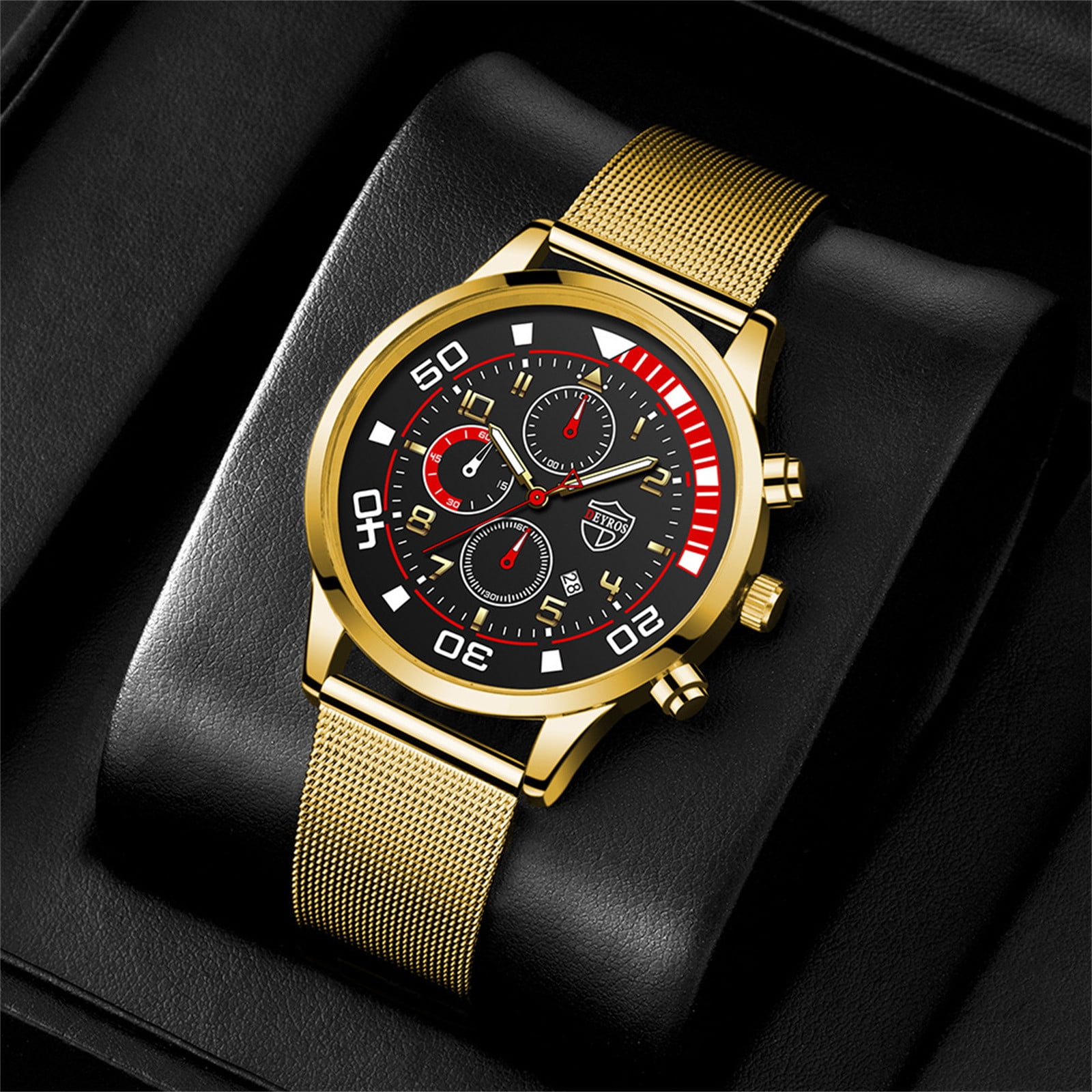 HMPEAIIY Womens Analog Watch Wristwatch with Second Hand Style for Men ...