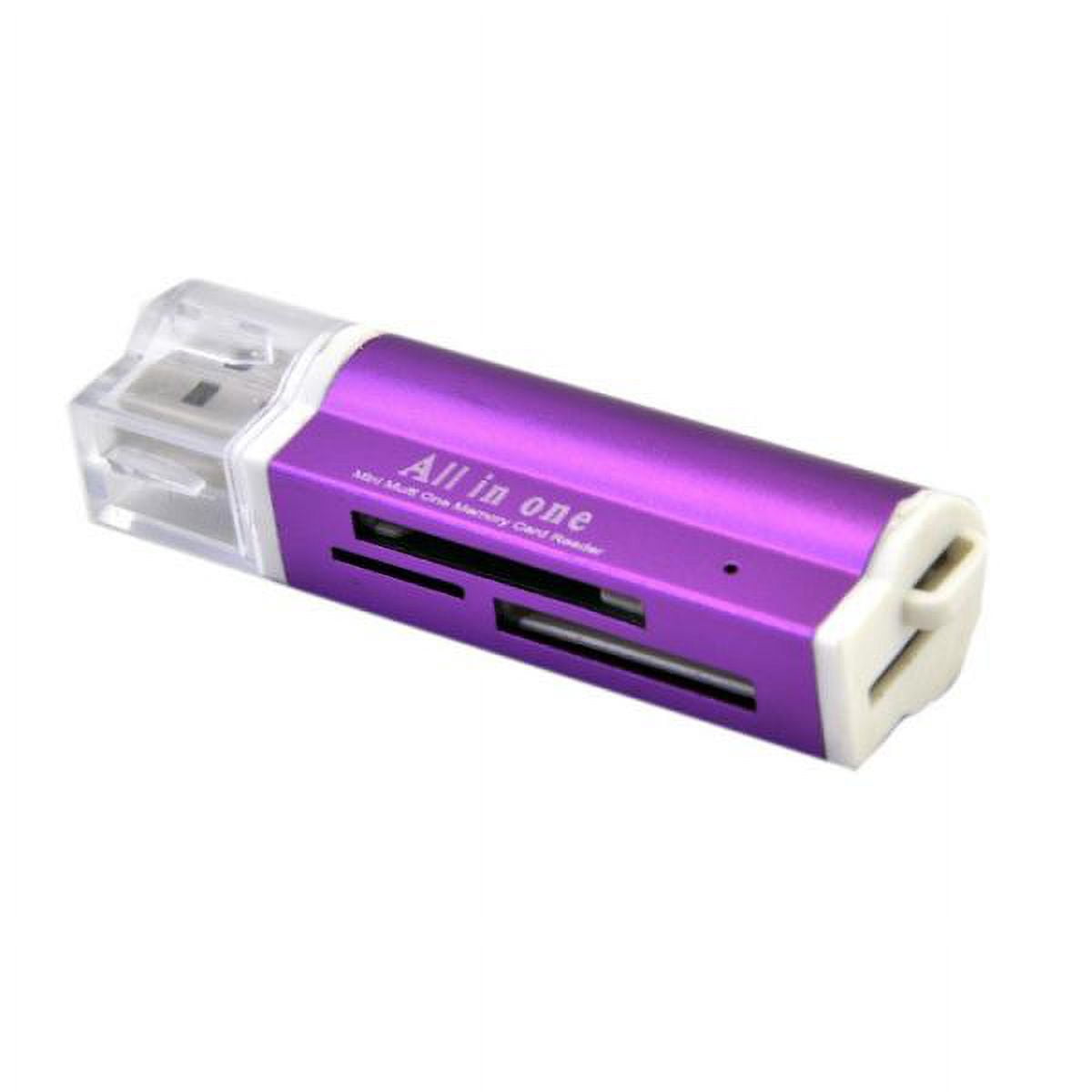 HMPEAIIY for SDHC TF M2 MS PRO All in 1 USB 2.0 Memory Card Reader ...