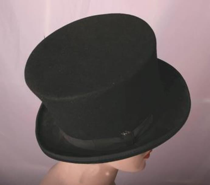 HMS Bell Topper Costume Hat Adult: Black One Size Unisex - Walmart.com