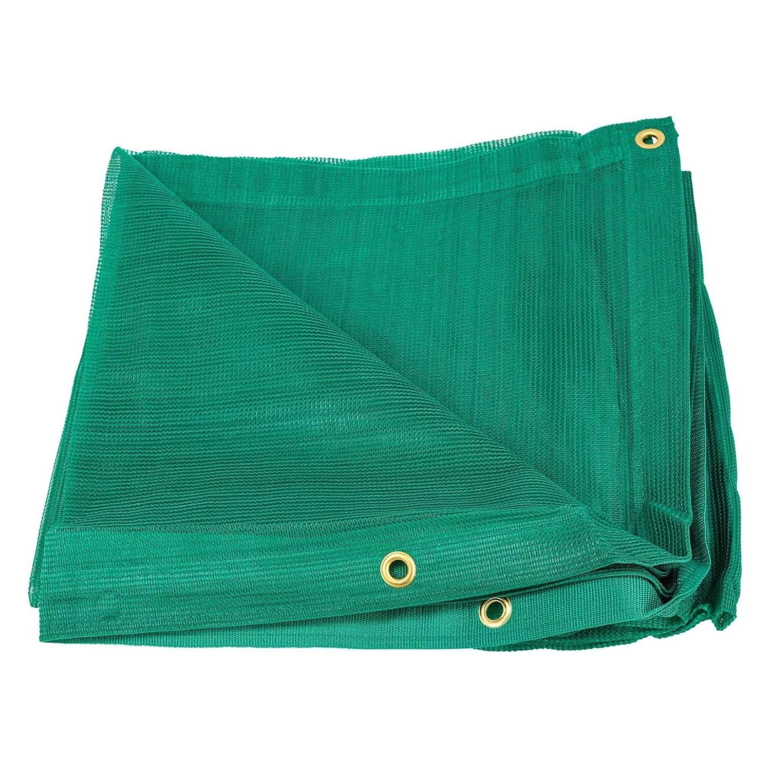 HMTtie 10' x 22' Green Heavy Duty 6 Oz 70% Shade Mesh Tarps with ...